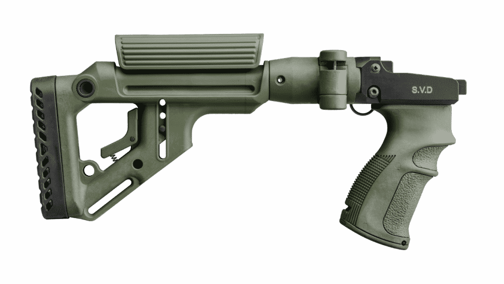 UAS-SVD Fab Defense Side Folding Buttstock With Integrated Cheek Rest ...