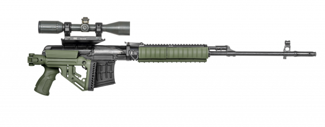 UAS-SVD Fab Defense Side Folding Buttstock With Integrated Cheek Rest ...