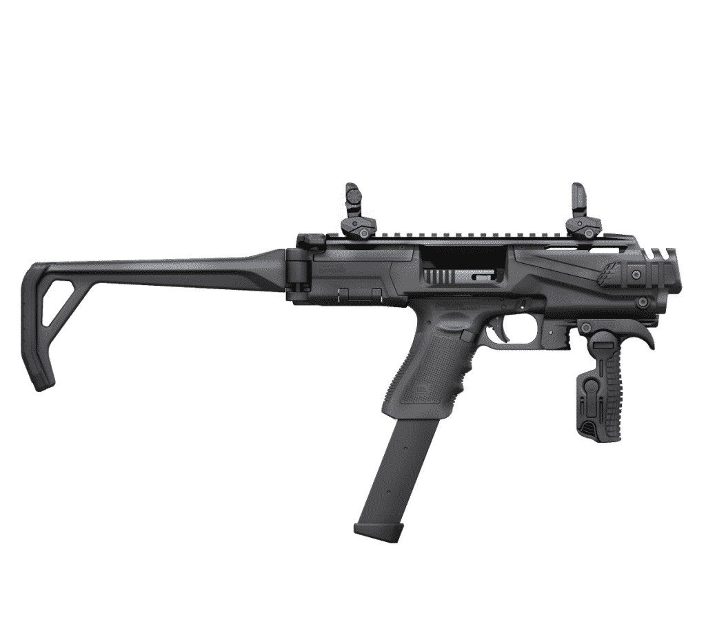 KPOS Scout PRO Kit Fab Defense PDW Conversion Kit For Glock 17, 19, 19X ...