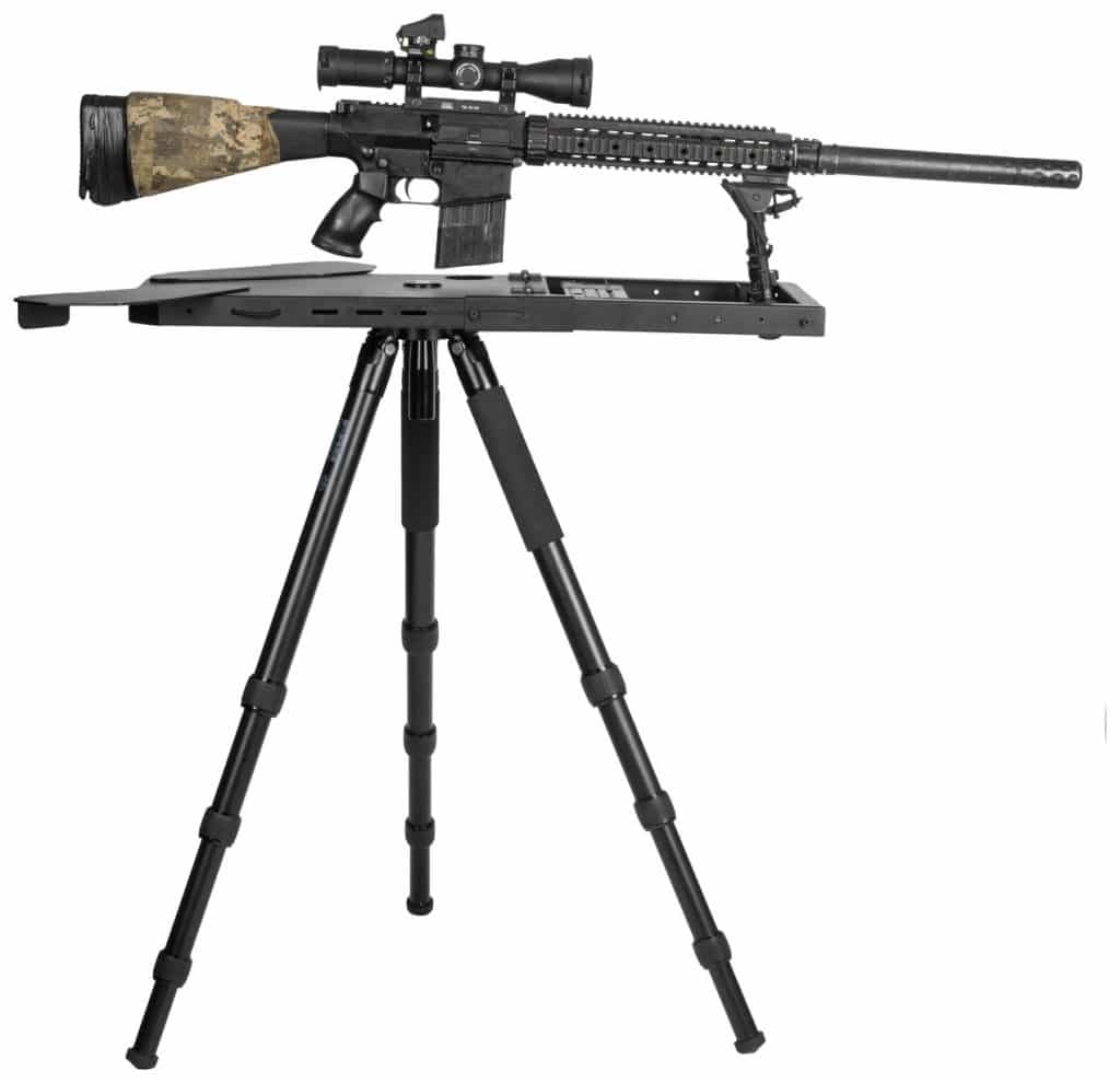 TSB Fab Defense Tactical Sniper Bench Kit Including SP Aluminum Tripod ...