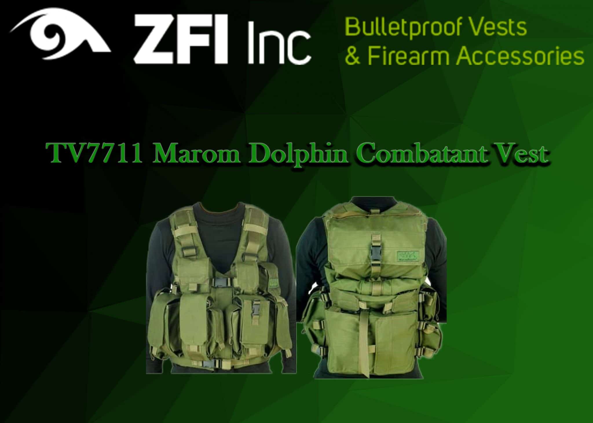 TV7711 Marom Dolphin Combatant Vest with Optional Hydration System ...