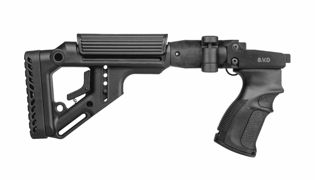 UAS-SVD Fab Defense Side Folding Buttstock With Integrated Cheek Rest ...