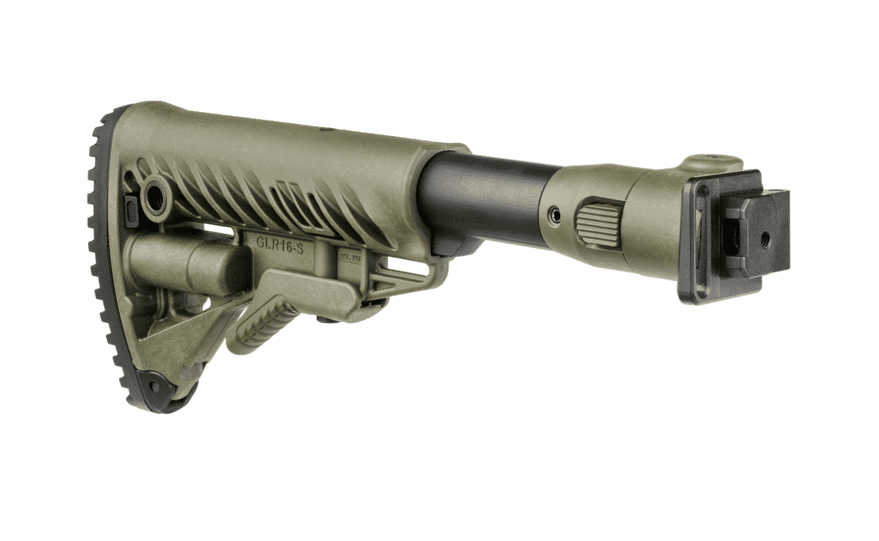 Fab Defense SAIGA (Polymer hinge) Folding Collapsible Buttstock - M4 ...