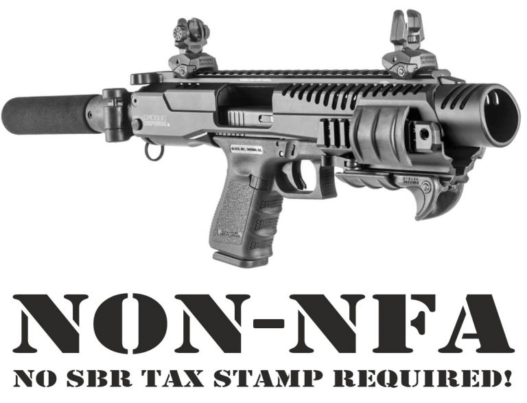 Fab Defense NON NFA KPOS G2P PDW Conversion Kit with Pathfinder Stock ...