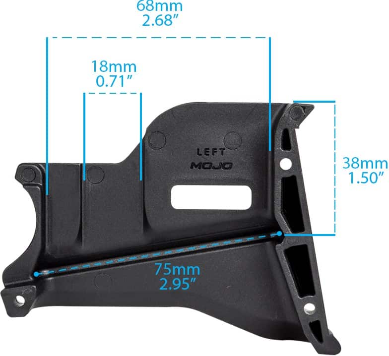 MOJO Kit Fab Defense AR-15 Magazine Well Grip with Tactical Mask and ...