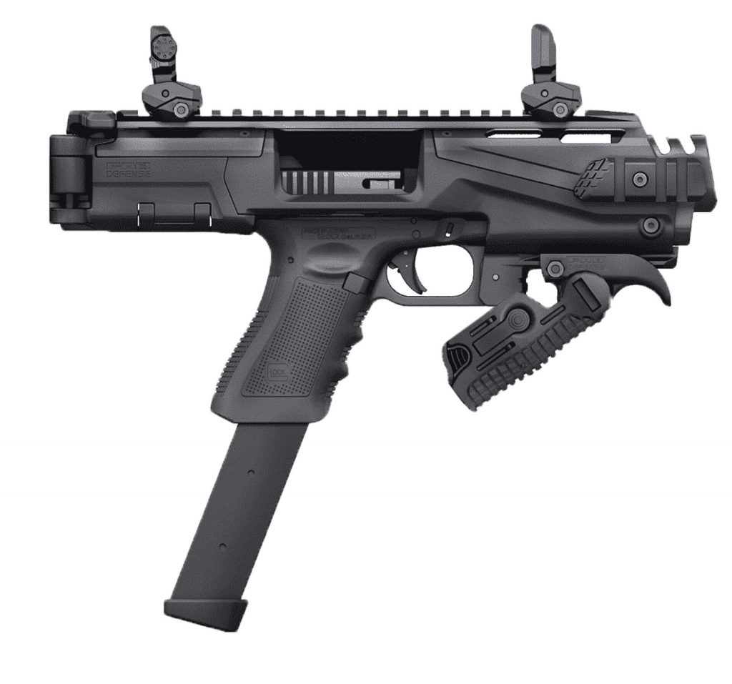 ZFI PDW Ultimate Truck Gun - NON NFA KPOS Scout w/ folding angled ...