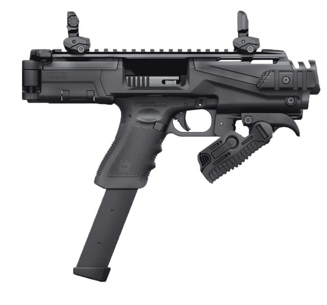 ZFI PDW Ultimate Truck Gun - NON NFA KPOS Scout w/ folding angled ...