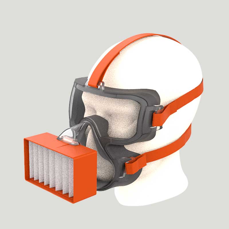 ViriMASK Protective Oculo-Respirator - Ultimate Protection Mask Against ...