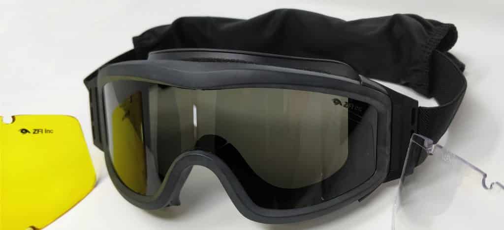KIRO Goggle for Shooting and Tactical Environments with 3 Types of ...