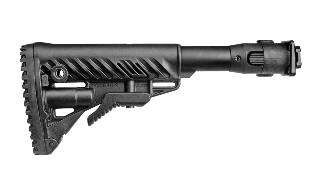 M4 AKS P SB - FAB M4 Folding Collapsible Buttstock with Shock Absorber ...
