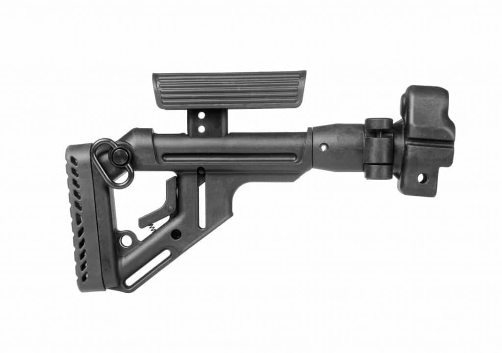 UAS - MP5 - FAB defense Tactical Folding Buttstock w/ Cheek Piece for ...