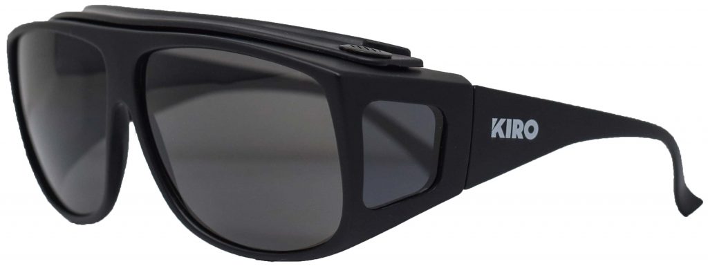KIRO Cestus - Extremely Durable Ballistic Rated Grey Range Glasses w ...